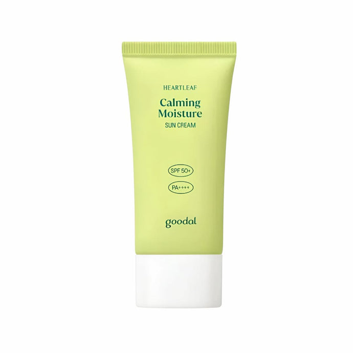 GOODAL Heartleaf Calming Moisture Sun Cream 50ml SPF50+ – BelluBeauty